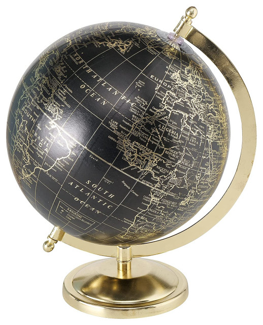 Explorers Desktop Globe, 12 1/4 L x 8 W x 8 H inches - Traditional ...