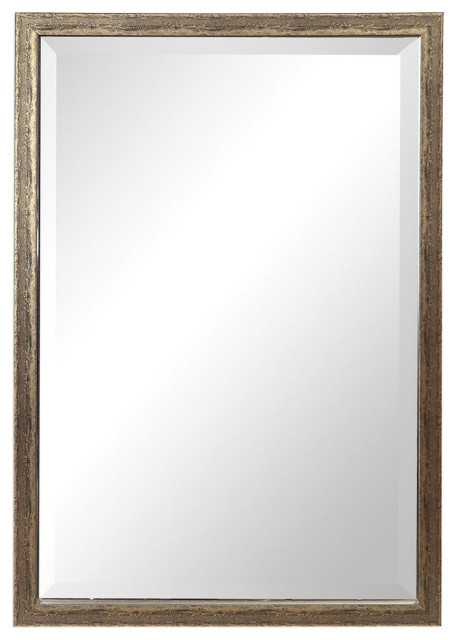 Uttermost Aburay Tarnished Silver Mirror - Transitional - Wall Mirrors ...