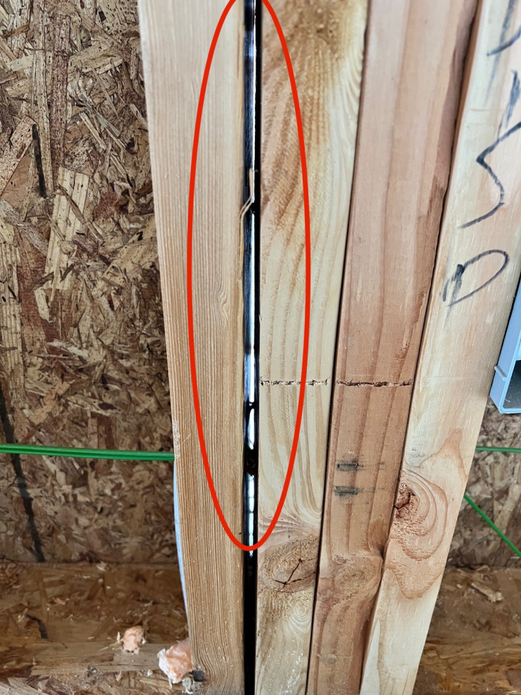 New construction home gap filling