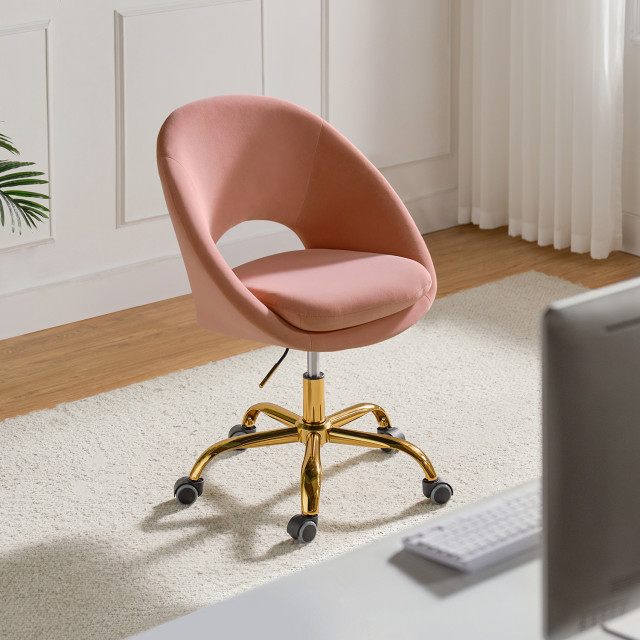 Savas Task Chair - Contemporary - Office Chairs - by Karat Home | Houzz
