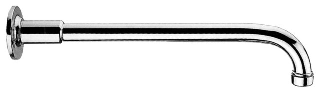 Showerhaus Solid Brass One-Piece Shower Arm With Decorative Faux Sleeve ...