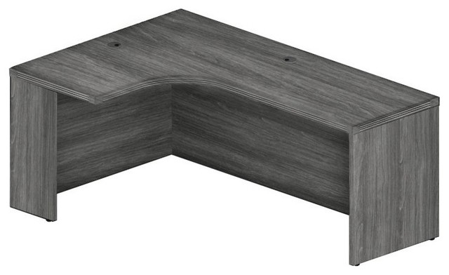 72" Left Extended Corner Table, Cherry - Transitional - Desks And ...