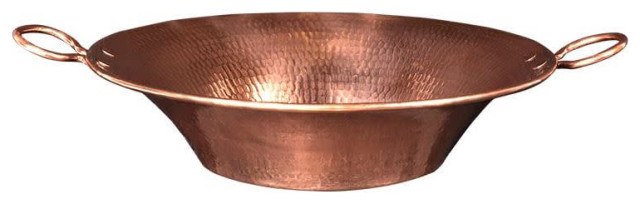 Premier Copper Products VR16MPPC 21" Circular Copper Vessel ...