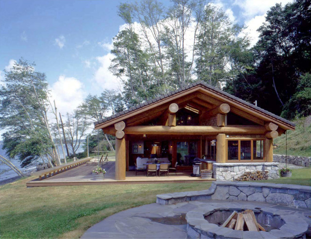 Long House on the Salish Sea - Eclectic - Seattle - by Architecture ...