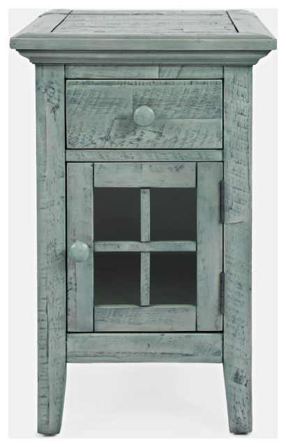 Rustic Shores Power Chairside - Surfside - Farmhouse - Side Tables And ...