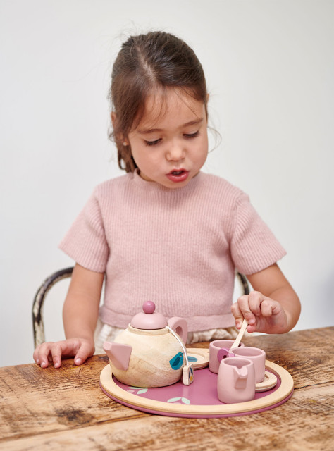Mini Chef Birdie Tea Set - Contemporary - Kids Toys And Games - by ...