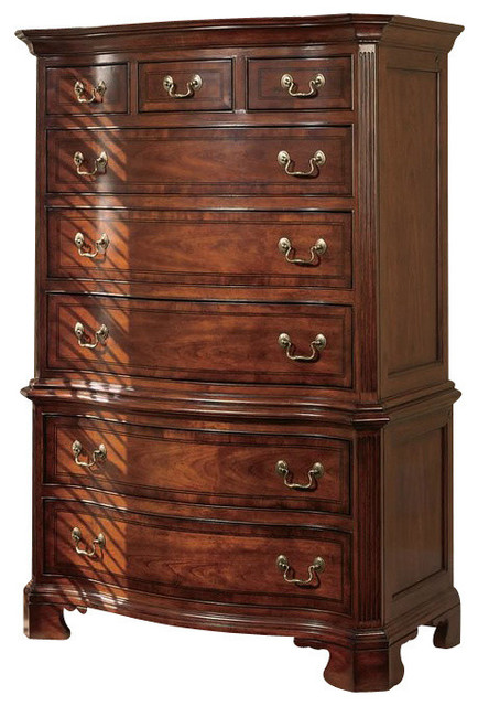 American Drew Cherry Grove Chest on Chest, Cherry - Traditional ...