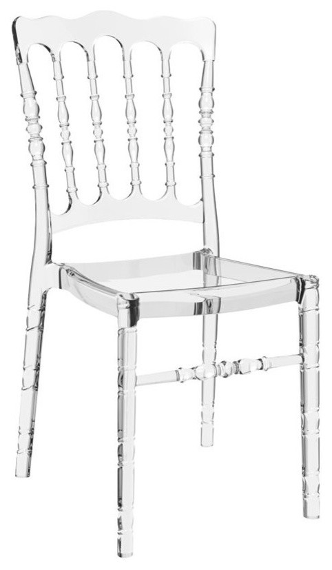 Compamia Opera Patio Dining Chair in Transparent Amber - Traditional ...