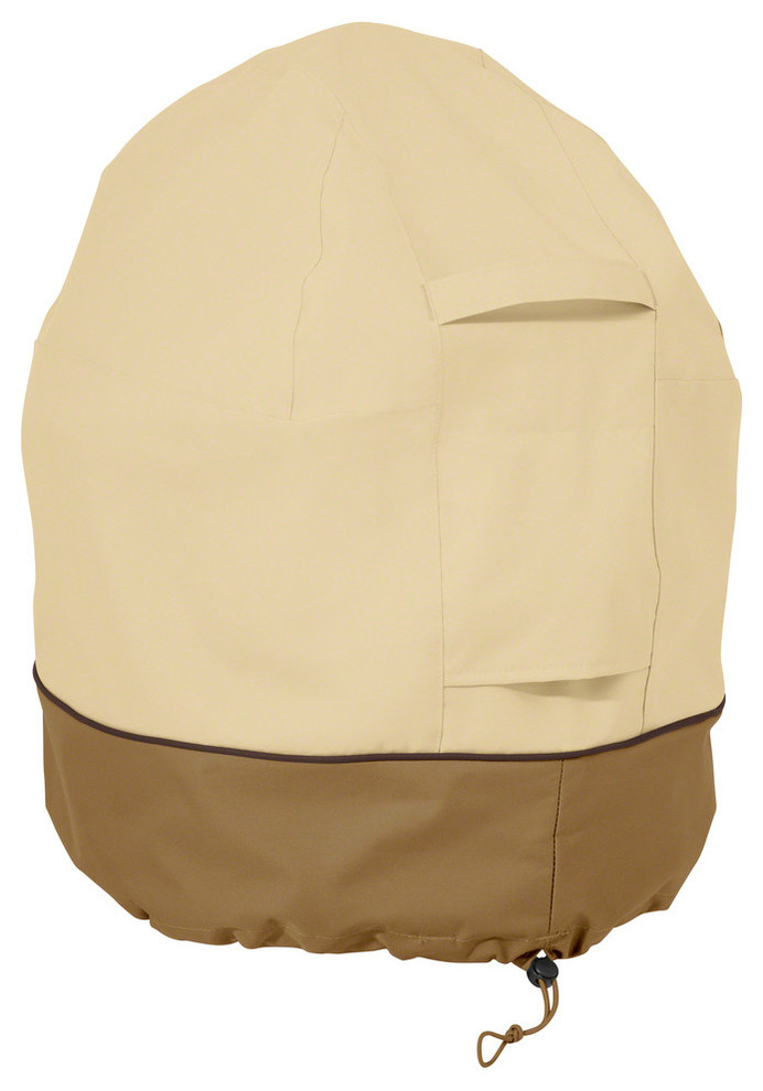 Mini Kamado Ceramic Grill Cover, Heavy-Duty Weather Resistant Fabric ...