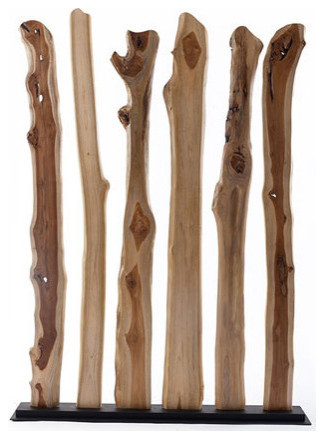 Wood Screen - Rustic - Screens And Room Dividers - by HedgeApple | Houzz