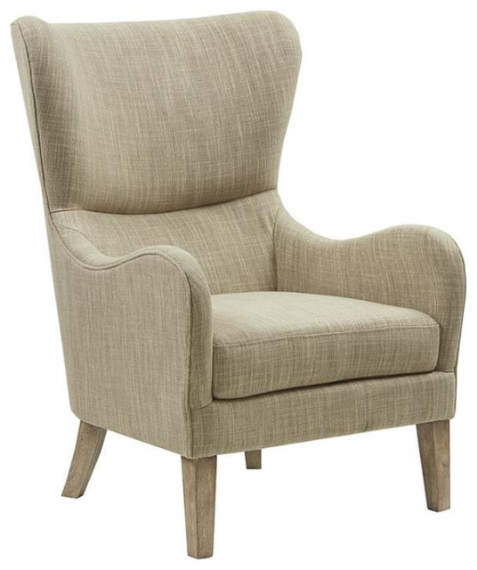 Arianna Swoop Wing Chair, MP100-0982 - Transitional - Accent Chests And ...