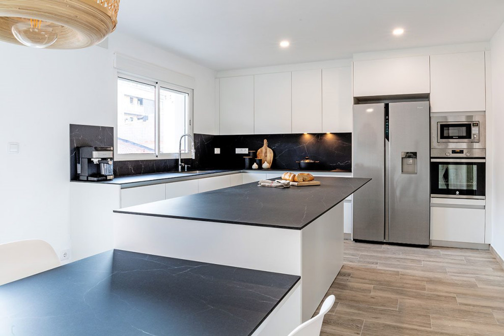 Cocinas con isla - Modern - Kitchen - Other - by Hubel Kitchen & Home ...