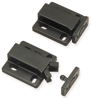 Sugatsune Touch Latch Non-Magnetic Low Profile Black - Contemporary ...