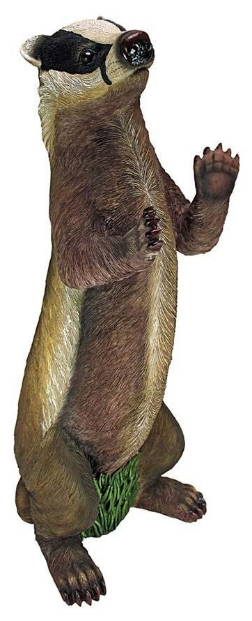 Standing Badger Statue - Rustic - Garden Statues And Yard Art - by ...