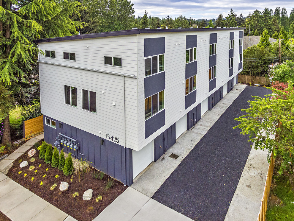 Shoreline Townhomes - 2nd Ave NE - Modern - Exterior - Seattle - by ...