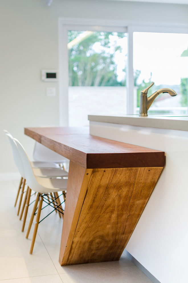 Cozinha moderna AM - Metrik Design - Arquitetura e Interiores - Moderne - Autres périmètres ...