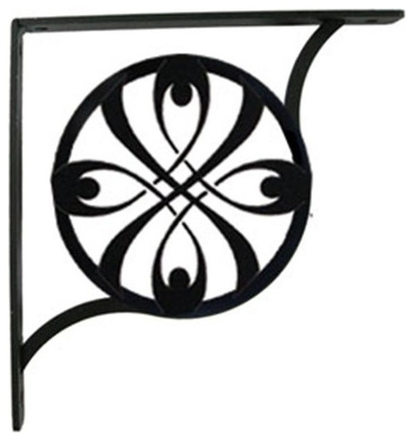 Ribbon Shelf Brackets, Medium - Transitional - Brackets - by ...