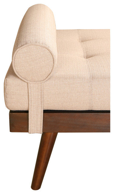 76 Inch Daybed Sierra Brown Mid-Century Modern - Midcentury - Daybeds ...