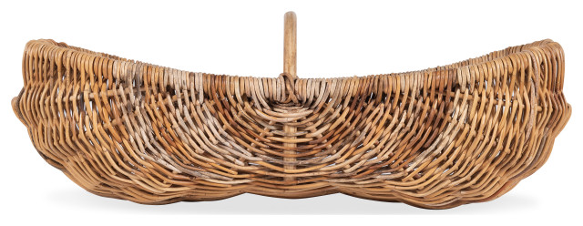 Moisson Solid Wood Basket Small - Tropical - Baskets - by BoBo ...
