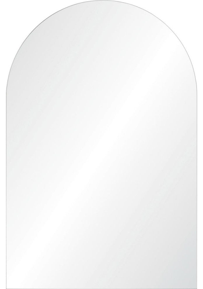 Faiza Wall Mirror, Clear - Contemporary - Wall Mirrors - by Buildcom ...
