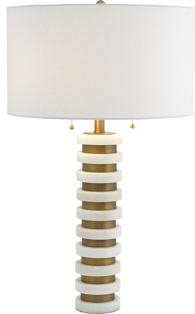 Marble Stack Lamp - Transitional - Table Lamps - by HedgeApple | Houzz
