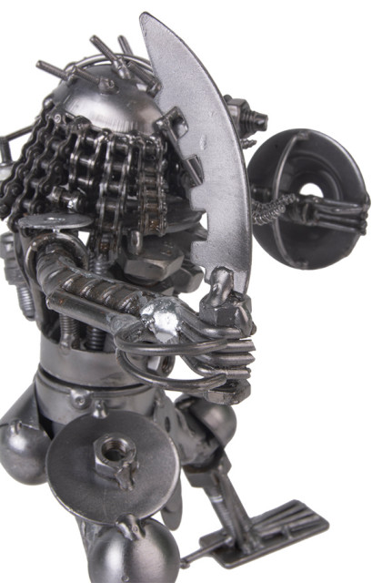 Metal Predator With Shield and Sword - Industrial - Decorative Objects ...