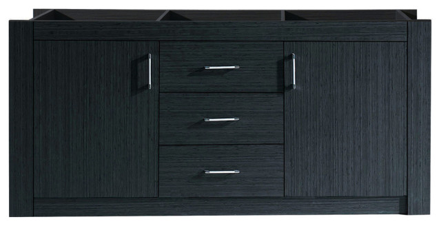 Tavian 60" Cabinet Only in Grey - Transitional - Bathroom Vanities And ...