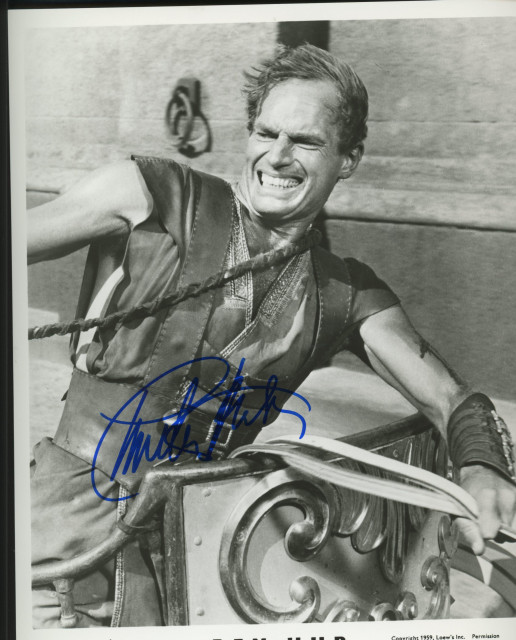 Ben-Hur Signed Movie Photo, Custom Frame - Contemporary - Prints And ...
