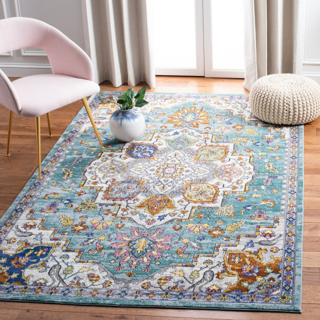 Safavieh Aria Area Rug, ARA102, 2'x8' - Mediterranean - Hall And Stair ...