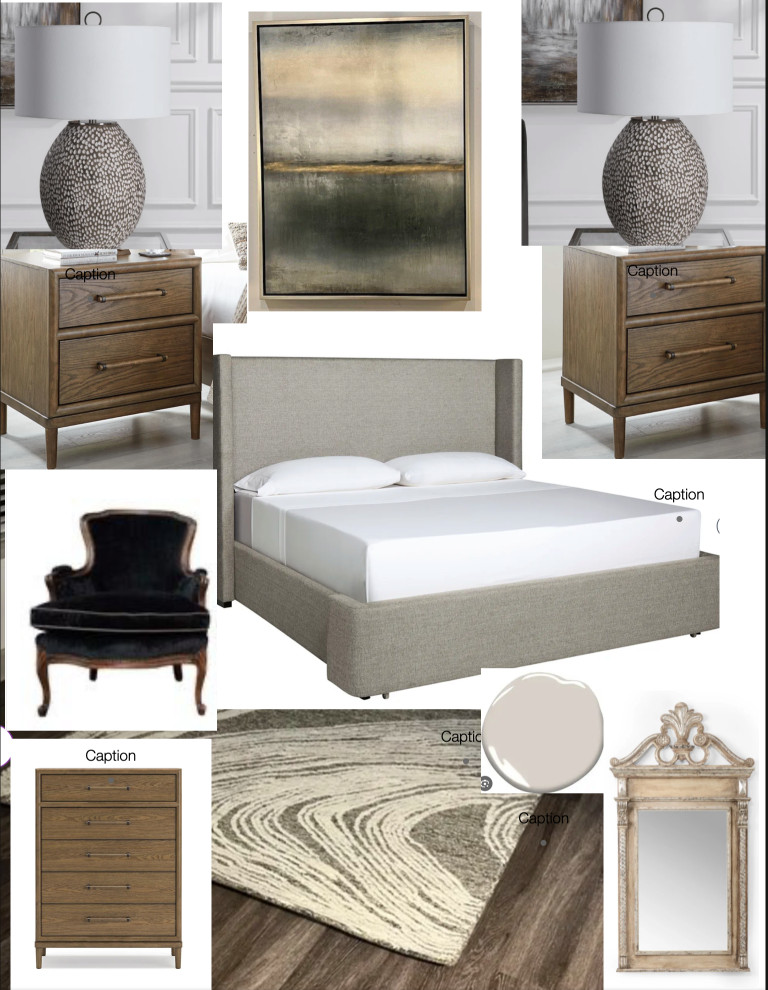 How to blend two different eras/styles of furniture - Master Bedroom ...