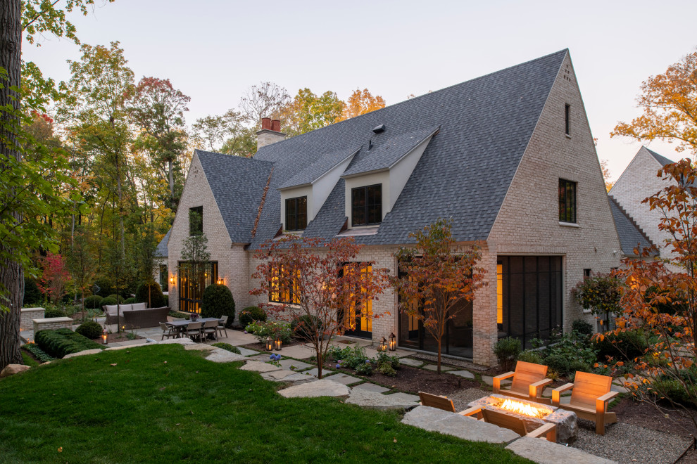 Ann Arbor Estate Project: Outdoor Living - Traditional - Landscape ...