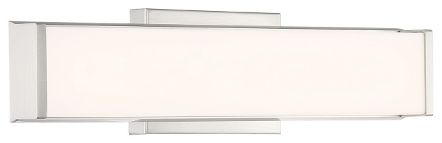 Citi LED Vanity, Brushed Steel - Transitional - Bathroom Vanity ...