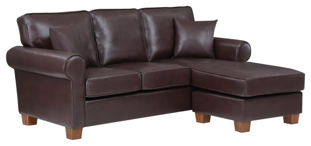 Rylee Rolled Arm Sectional - Contemporary - Sectional Sofas - by Office ...