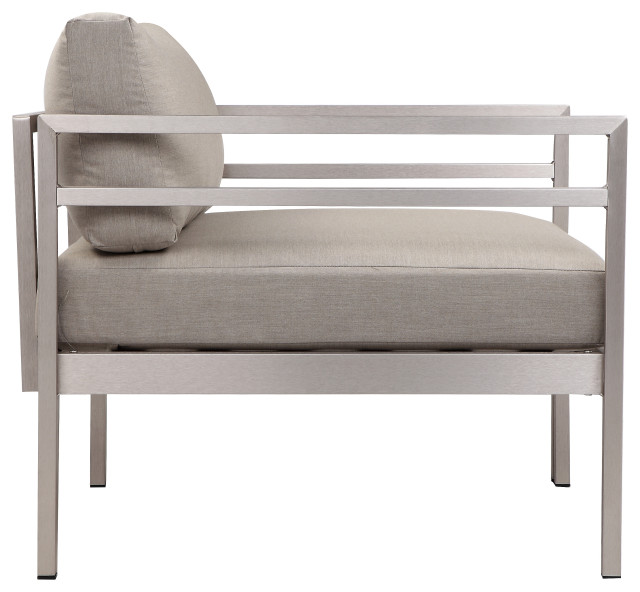 Cold Chair Gray - Contemporary - Outdoor Lounge Chairs - by Pangea Home ...