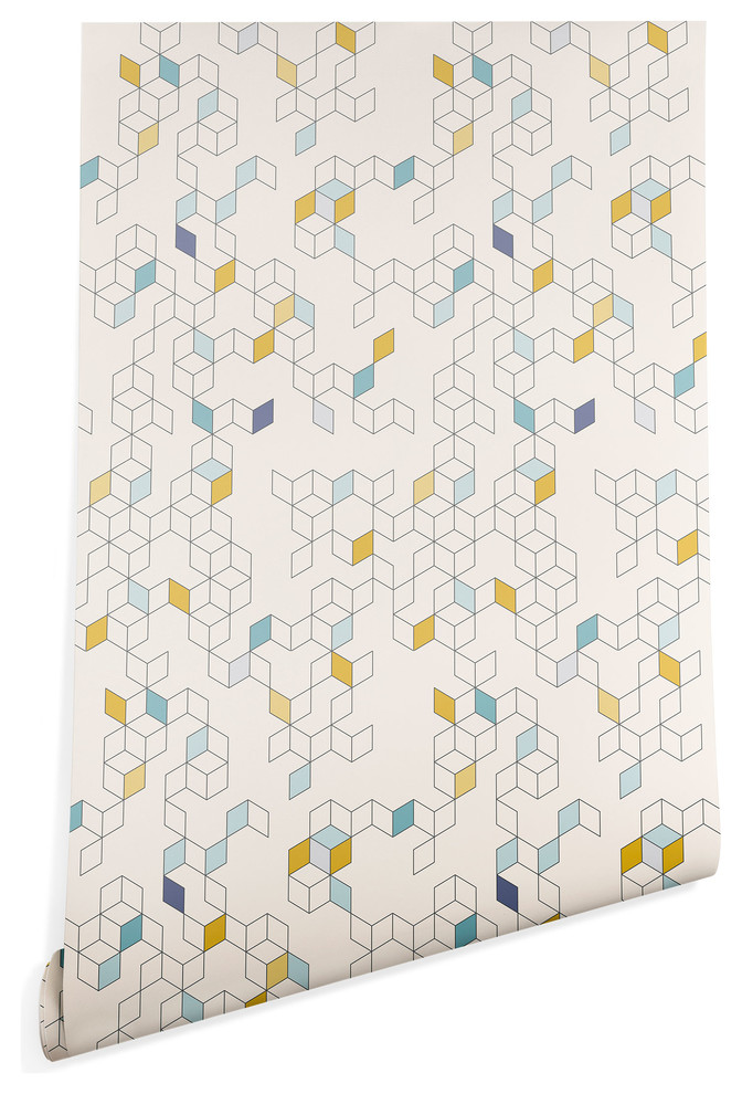 Deny Designs Florent Bodart Keziah Day Wallpaper, 2'x4' - Contemporary ...
