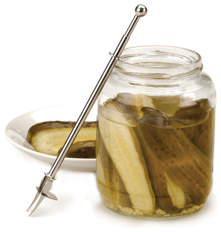 RSVP Endurance 18/8 Stainless Steel 8.5 Inch Long-Reach Pickle Fork ...