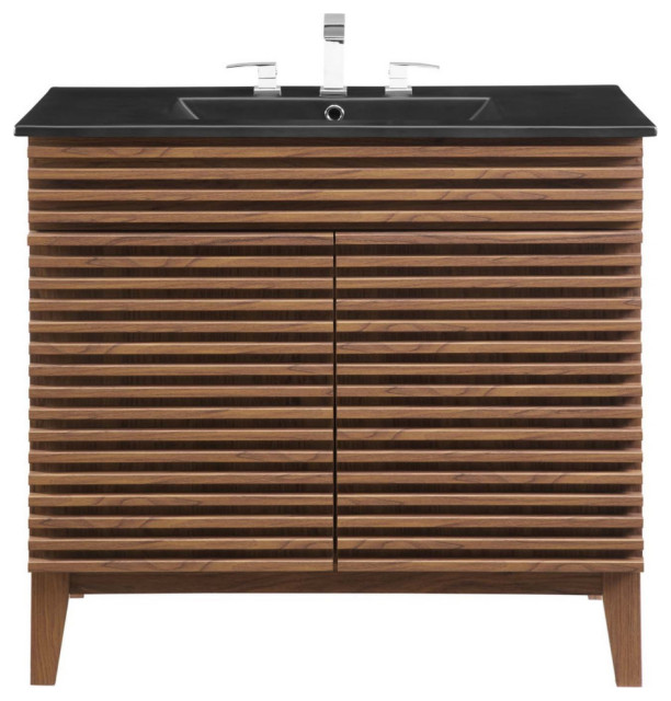 Render 36" Bathroom Vanity - Transitional - Bathroom Vanities And Sink ...