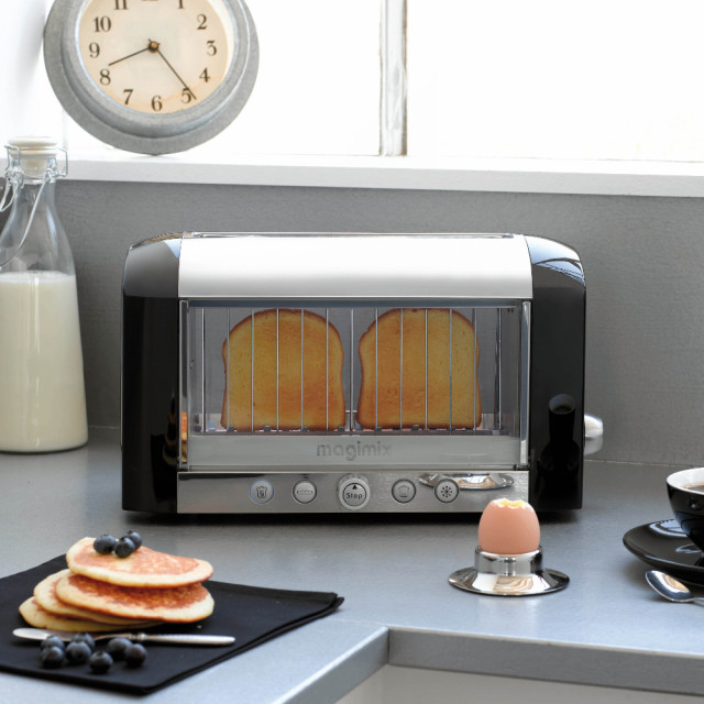 Magimix Toaster Vision Black 1450 Watt Toaster - Transitional ...