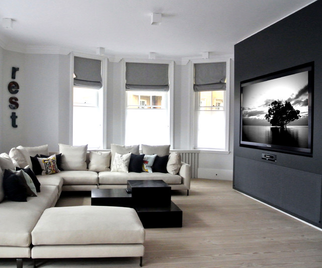 Ask a Designer: How Do I Incorporate a TV Into My Home Design? | Houzz UK