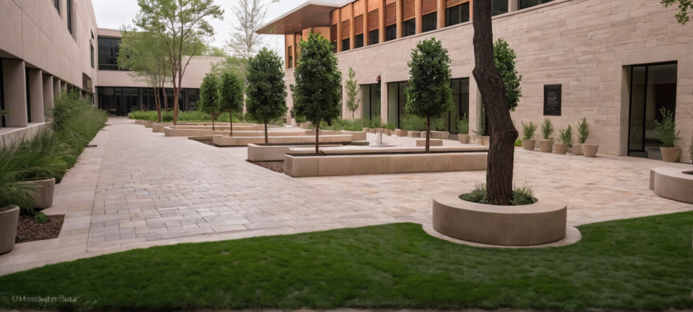 College Landscape Design - Tropical - Landscape - Other - by OPEN PLAN ...