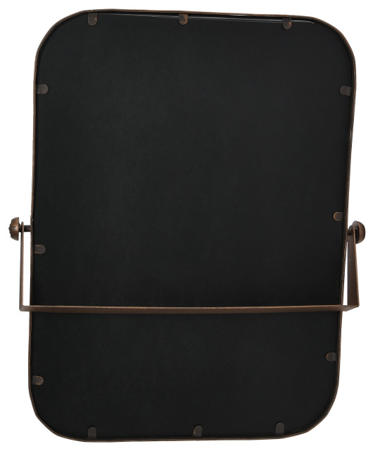 Metal Framed Pivoting Wall Mirror - Transitional - Wall Mirrors - by ...