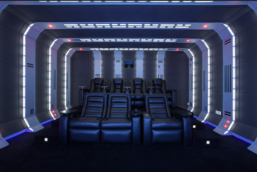 Star Wars - Modern - Home Theatre - Other - by HSHY Private Theater ...