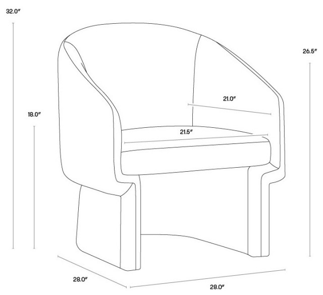 Lauryn Lounge Chair - Midcentury - Armchairs And Accent Chairs - by ...