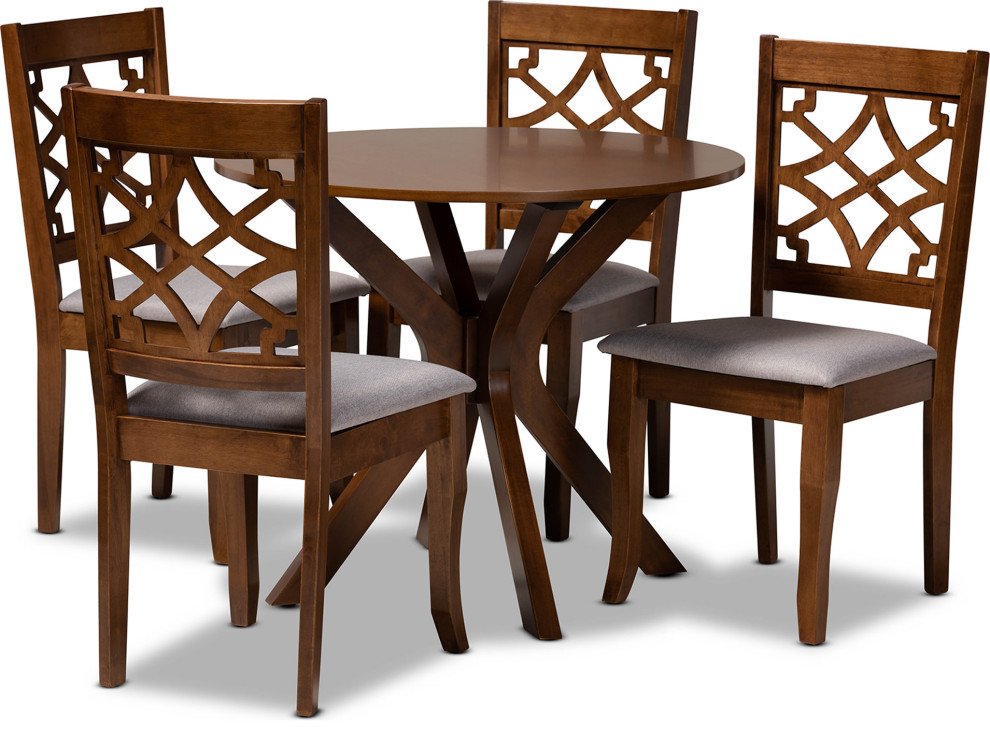 Elena 5 Piece Dining Set - Transitional - Dining Sets - by HedgeApple ...