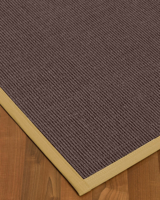 Natural Area Rugs Big Sur Custom Sisal Rug, 8' x 10' Oval - Tropical ...