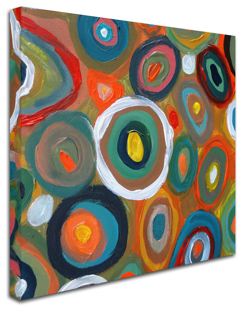 'Carisma' Canvas Art by Sylvie Demers, 18" x 18" - Traditional - Prints ...