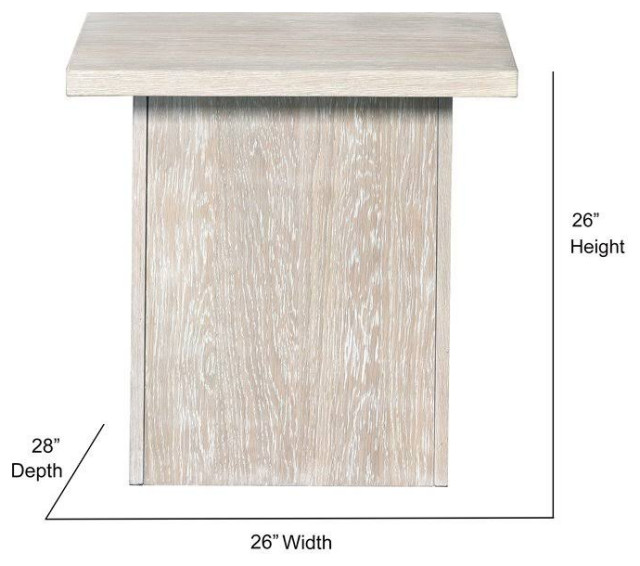 Boca Chairside Table - Farmhouse - Side Tables And End Tables - by ...