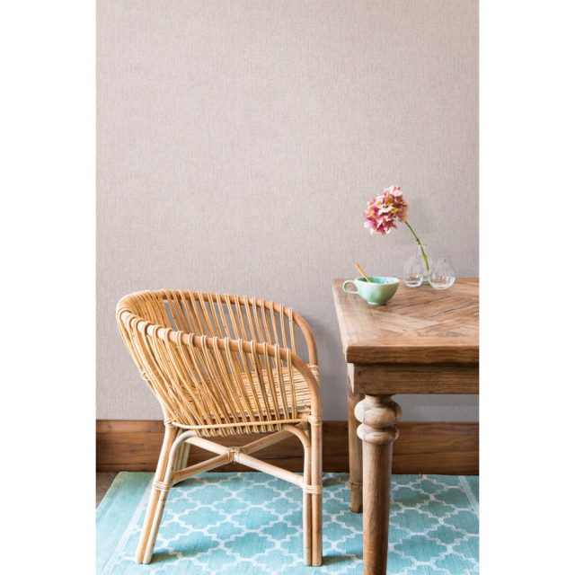 Threaded Silk Wallpaper, Red - Transitional - Wallpaper - by The Savvy ...