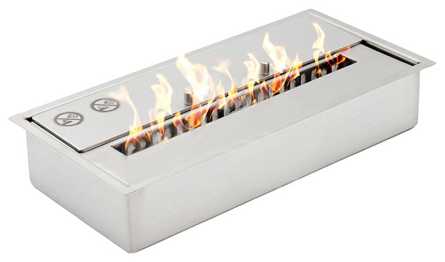 Pro 1.5L Bio Ethanol Fireplace Burner Insert - Contemporary - Indoor ...