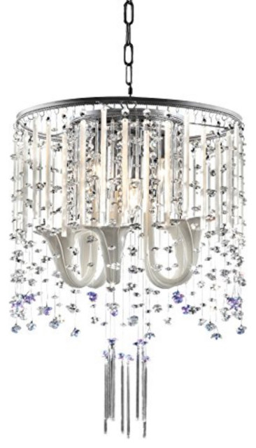 Fairy Mist Crystal Ceiling Lamp - Contemporary - Flush-mount Ceiling ...